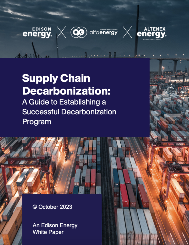 Supply Chain Decarbonization: A Guide to Establishing a Successful Decarbonization Program ...